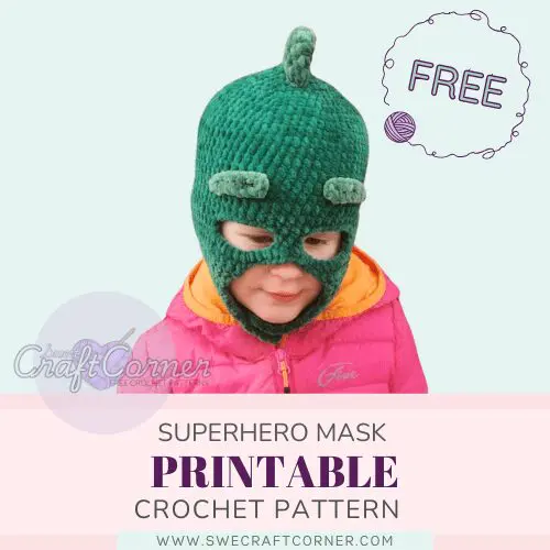 DIY Superhero Masks With This Free Pattern