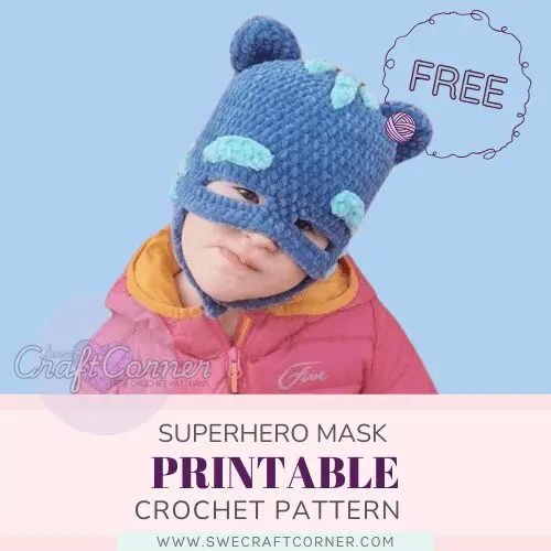 DIY Superhero Masks With This Free Pattern